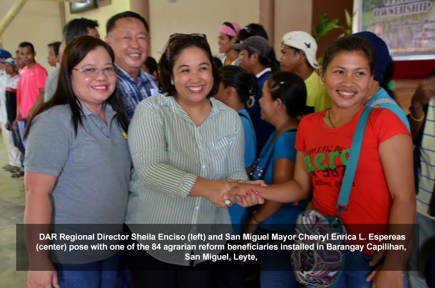 DAR INSTALLS 84 BENEFICIARIES